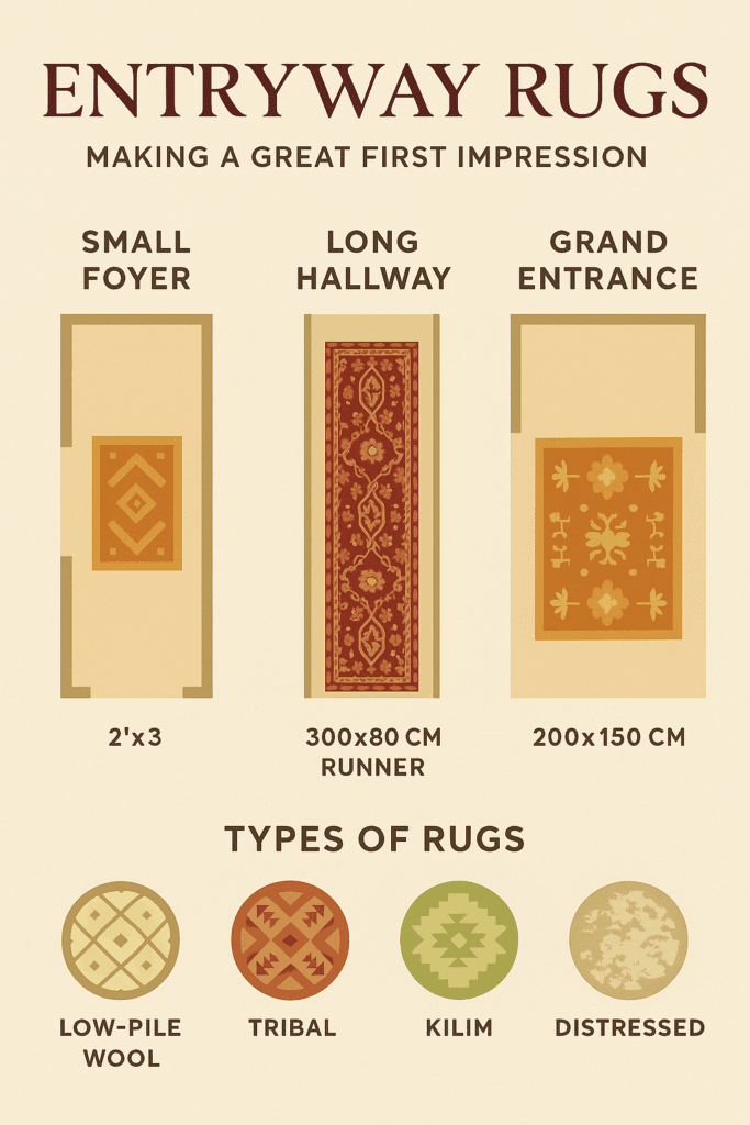 Entryway Rugs - Sharafi and Co